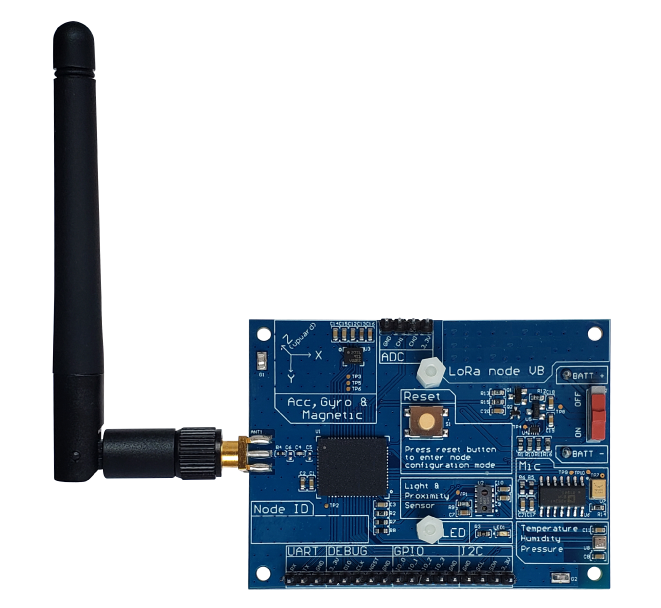 LoRa IoT Sensor Node by Tektos
